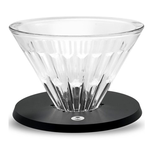 Timemore Crystal Eye Glass Dripper 01 Black | www.coffeever.store